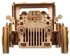 Ugears 3D dřevěné mechanické puzzle The Hot Rod Furious