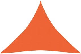 vidaXL Stínící plachta 160 g/m² 4 x 4 x 4 m HDPE [311313] Barva: orange