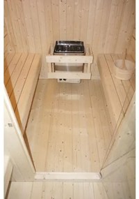 RAKOUSKÝ produkt - Venkovní sauna GÖTEBORG pro 4 osoby 188,2x220x194 cm ( F60200 )
