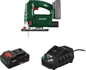 Parkside® Aku přímočará pila Psta 20-Li A1, Smart 4 Ah