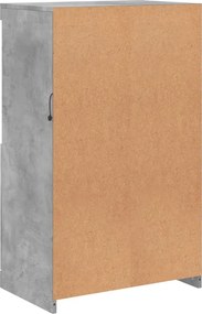 vidaXL Příborník s LED osvětlením 60,5 x 37 x 100 cm [836668] Barva: Bílá