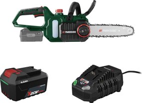 Parkside® Aku řetězová pila Paks 20-Li F5, 4 Ah