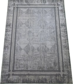 BE Koberec Allianz 6303 GREY - šedý obdélníkový Rozměr: 80x150 cm