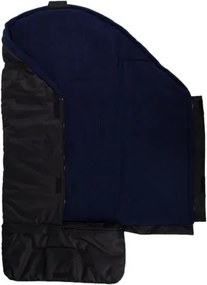 Kaarsgaren Fusak černo-tmavomodrý s fleece podšívkou