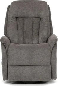 Polohovací křeslo šedé, elektrické TV-Q8575 GREY2