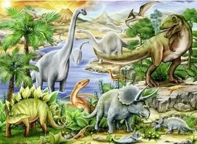 Ravensburger - Puzzle - Prehistorický život / 60 dílků / od 4 let