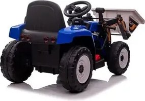 Eljet Dětský elektrický traktor s nakládací lžící modrá / 70W / rychlo