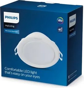 Philips Meson 5,5W 3000K bílá / LED podhledové svítidlo / 500lm / IP20