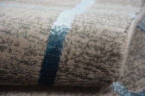 Kusový koberec MANYAS Herro šedo-modrý