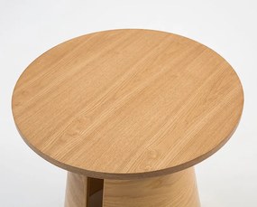 Odkládací stolek cep přírodní 50 x 50 MUZZA