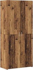 Vysoký bufet Staré dřevo 80 x 42 x 185 cm 3365594