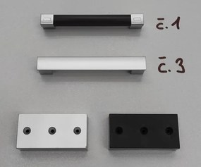 Obývací stěna Kombi P1, šedá/dub sonoma