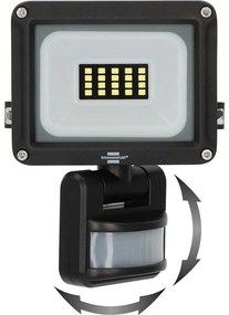 Brennenstuhl | Brennenstuhl - LED Venkovní reflektor se senzorem LED/10W/230V 6500K IP65 | NE0650