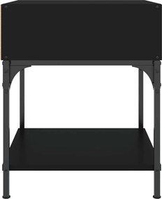 vidaXL Noční stolky 2 ks 40 x 41 x 50 cm kompozitní dřevo [825874] Barva: kouřový dub