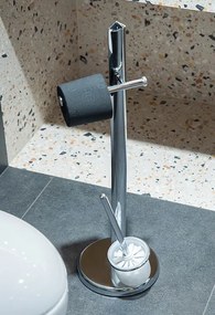 A-Interiéry Stojan na WC štětku s držákem toaletního papíru WC-ST0021 - wc_st0021