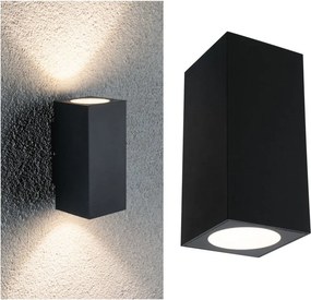 P 94328 Venkovní nástěnné svítidlo Flame 2x2,8W IP44 3.000K antracit 230V - PAULMANN
