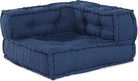 Modulová pohovka Textil Indigo 210 x 70 x 56 cm 3315087