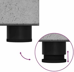 Sada koupelnového nábytku TULUM 3 ks Betonově šedá 3398027