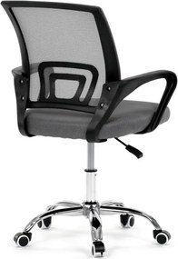Dětská otočná židle šedá KA-L103 GREY