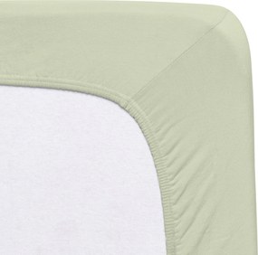 XXXLutz ELASTICKÉ PROSTĚRADLO, žerzej, šalvějově zelená, 140-160/200-220 cm Florella - Prostěradla - 004388002308