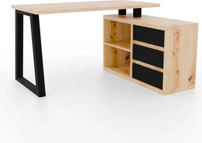 ADRK Furniture Rohový stůl Iwo II ADRK-DE-IWO-II-ART-B