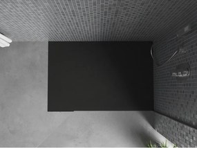 Mexen Otto, SMC obdélníková sprchová vanička 100 x 70 cm, černá, 4N707010