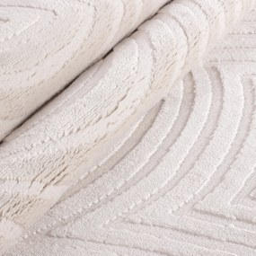 Ayyildiz, Kusový koberec Sahara 1113 Cream, 80x150, bílá, obývací pokoj
