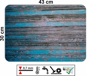 PokojovaDekorace.cz, Prostírání - 085, Modré dřevo, 43x30cm