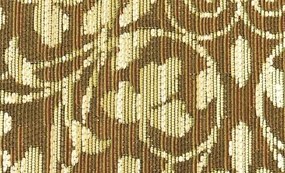 Oriental Weavers, Kusový koberec Zoya 128 N – na ven i na doma, 200x285, žlutá, chodba / předsíň