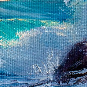 Malvis ® Tapeta imitace malby moře Vel. (šířka x výška): 504 x 310 cm