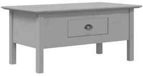 vidaXL Konferenční stolek BODO šedý 100 x 55 x 45 cm masivní borovice