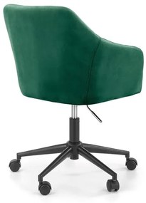 HALMAR FRESCO dětská židle tmavě zelená