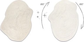 Koberec DUNE SHAPE 8058 krémový