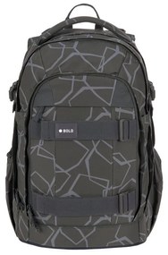 Školní batoh Lässig - Origin Bold Edges grey