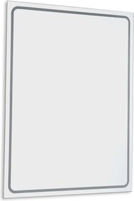 Sapho Gemini II - Zrcadlo s LED osvětlením 60x80 cm GM060