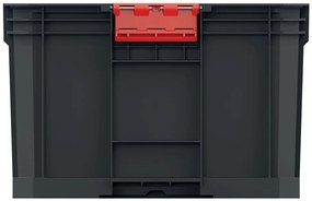 Dílenský box s organizéry 7 ks MODIXX 52 x 32,9 x 21 cm černo-červený