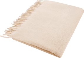 Livarno® Hebká deka, 130 x 170 cm (béžová)