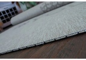 Dywany Luszczow Kusový koberec SIZAL FLOORLUX 20276 YOLO stříbro / černý Rozměr koberce: 140 x 200 cm