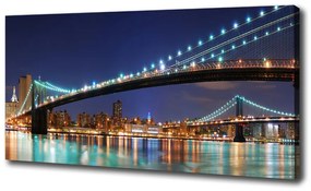 Wallmuralia Foto obraz na plátně Manhattan New York 100x50