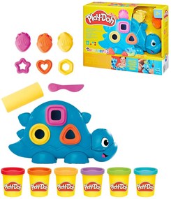 HASBRO PLAY-DOH Tvary a barvy Dino kreativní set modelína s nástroji 14g0491