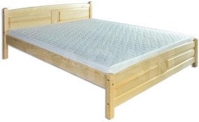 Výprodej dřevěná postel borovice 120 x 200 cm výprodej