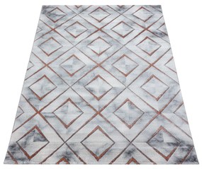 Ayyildiz Kusový koberec NAXOS 3811, Bronzová Rozměr koberce: 80 x 150 cm