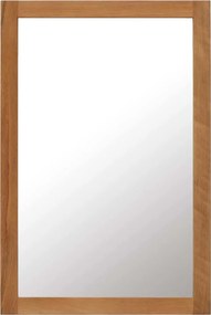 vidaXL Zrcadlo 60 x 90 cm masivní dubové dřevo [247457]