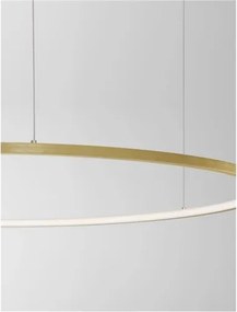 Závěsné LED svítidlo NOVA LUCE TARQUIN 59W 3000K 9345610 stmívatelné Triac