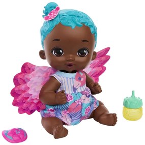 Mattel my garden baby miminko plameňák s modrými vlásky hpd11