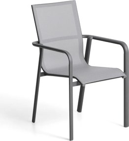 Šedá zahradní židle Canea – Kave Home