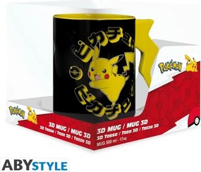 ABYstyle Hrnek Pokémon Pikachu lightening bolt 460 ml