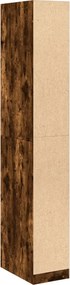 Šatní skříň kouřový dub 30 x 50 x 200 cm kompozitní dřevo 3307778