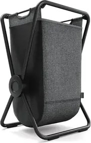 Simplehuman X-FRAME černá ocel, šedý polyester / Koš na prádlo / sklád