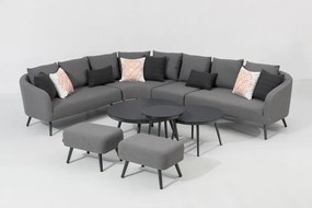 Doppler MELIA LIKA-TEX® zahradní sedací souprava šedá